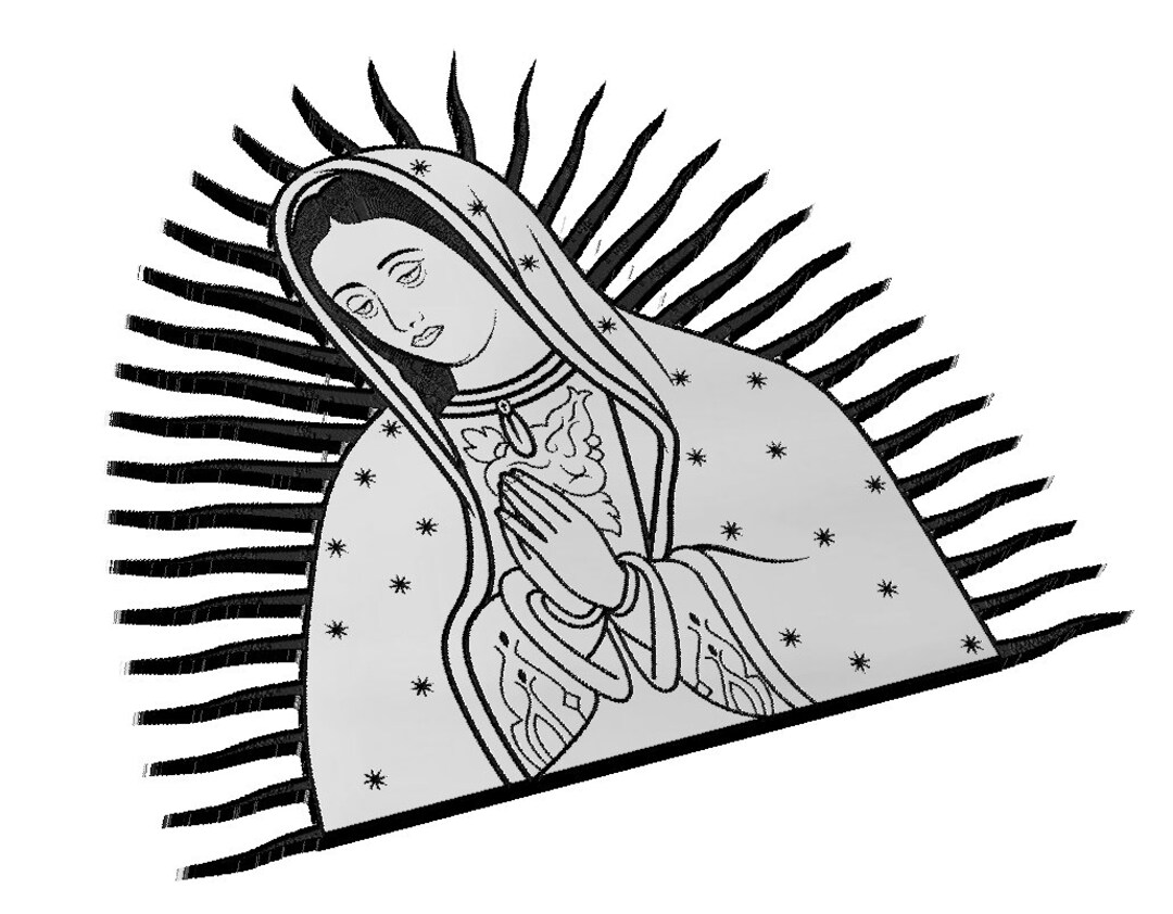 Virgin Mary SVG, Christianity, Catholic, Faith, Religion, Christ, Jesus ...