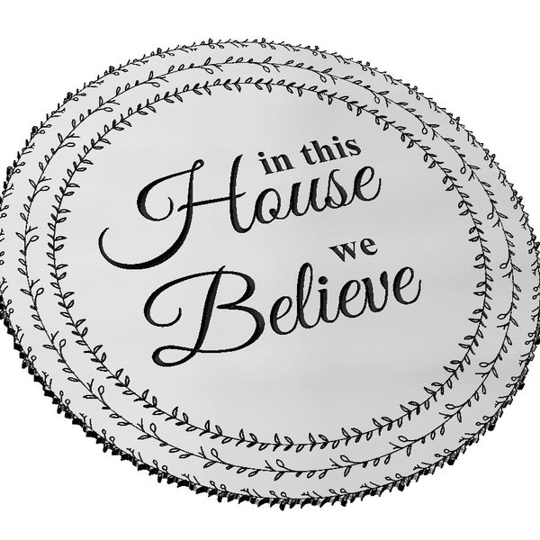 In This House We Believe - Etsy