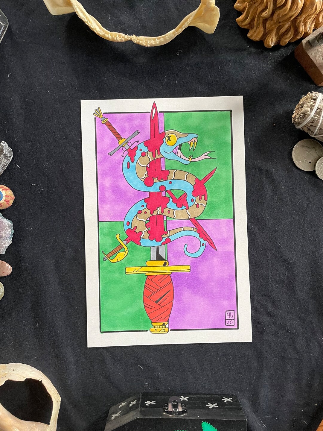 Snake Sigil of St. Rupert the Wiggly - Etsy