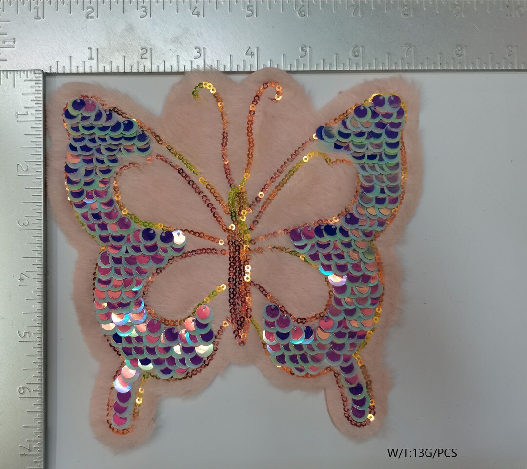 WORD Sequin Patches DIY Craft - Etsy