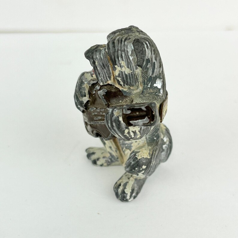 Rare Vintage Rockefeller Souvenir Terrier Dog Guitar Metal Miniature ...
