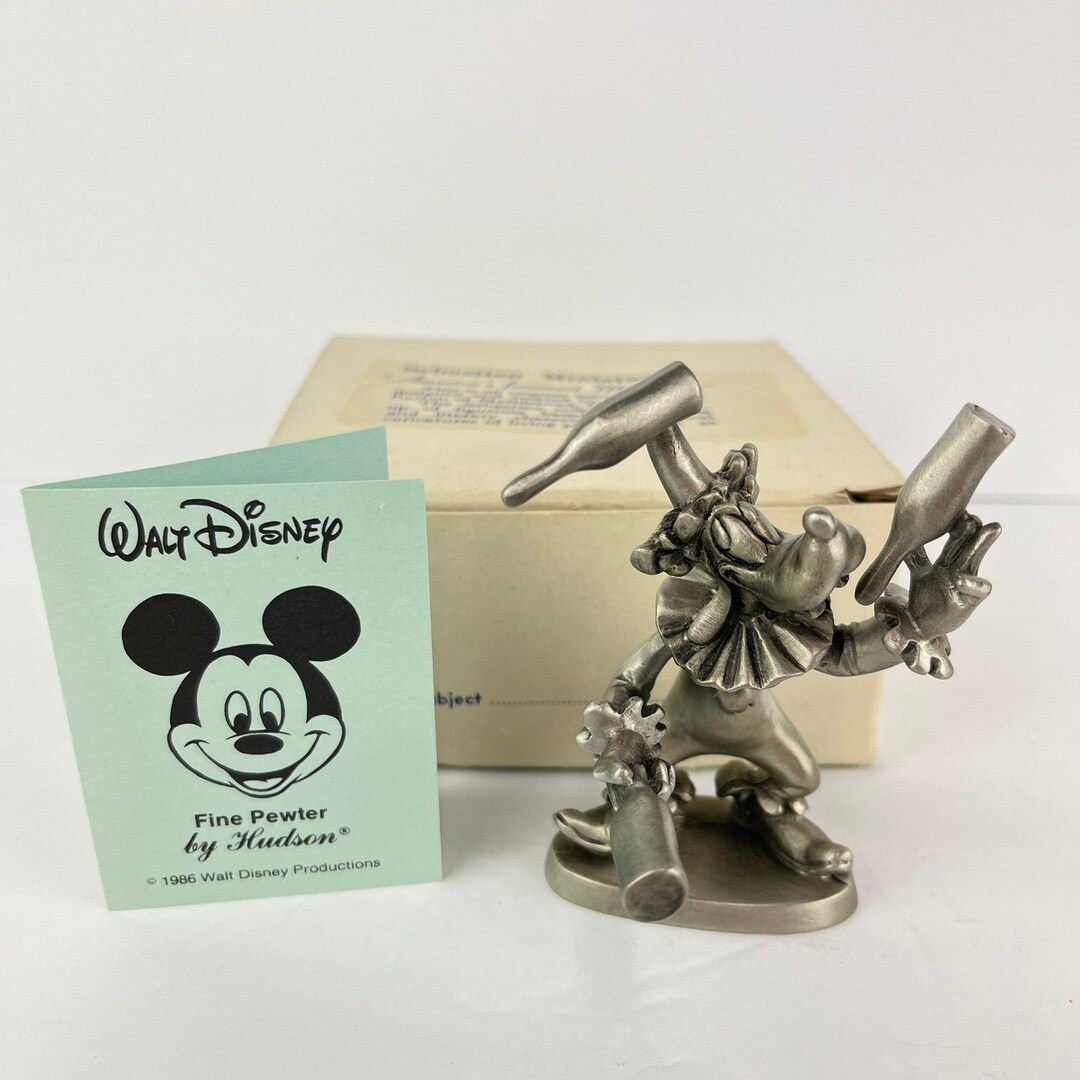 Walt Disney Pewter Goofy Juggling Clown Hudson Pewter 3863 - Etsy