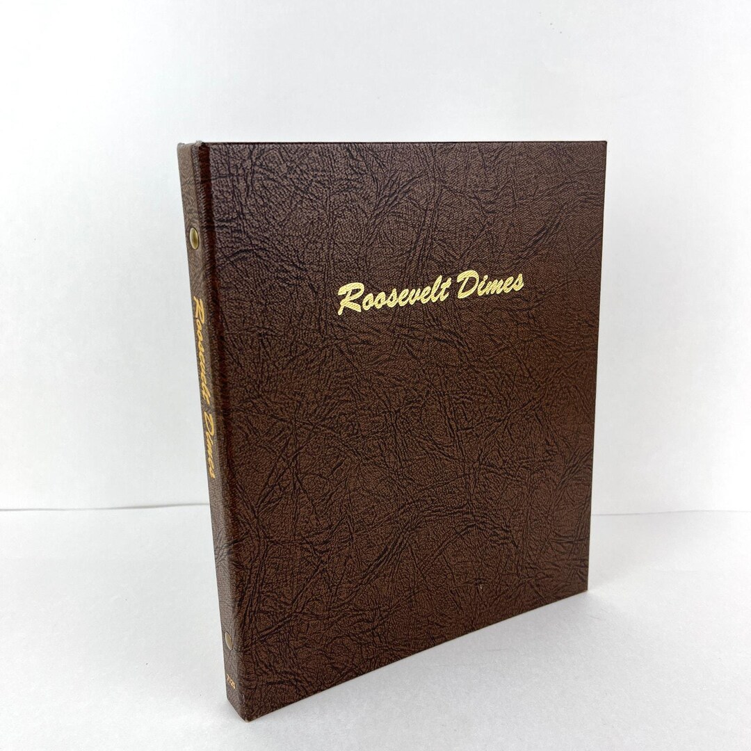 Dansco Roosevelt Dimes Coin Notebook Album - Etsy