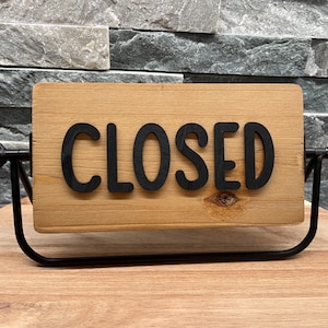 Counter Closed Sign - Etsy