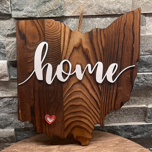Ohio Wood Sign - Etsy