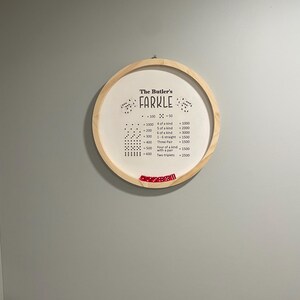 Personalized Farkle Board - Custom Farkle Game Board - Personalized ...