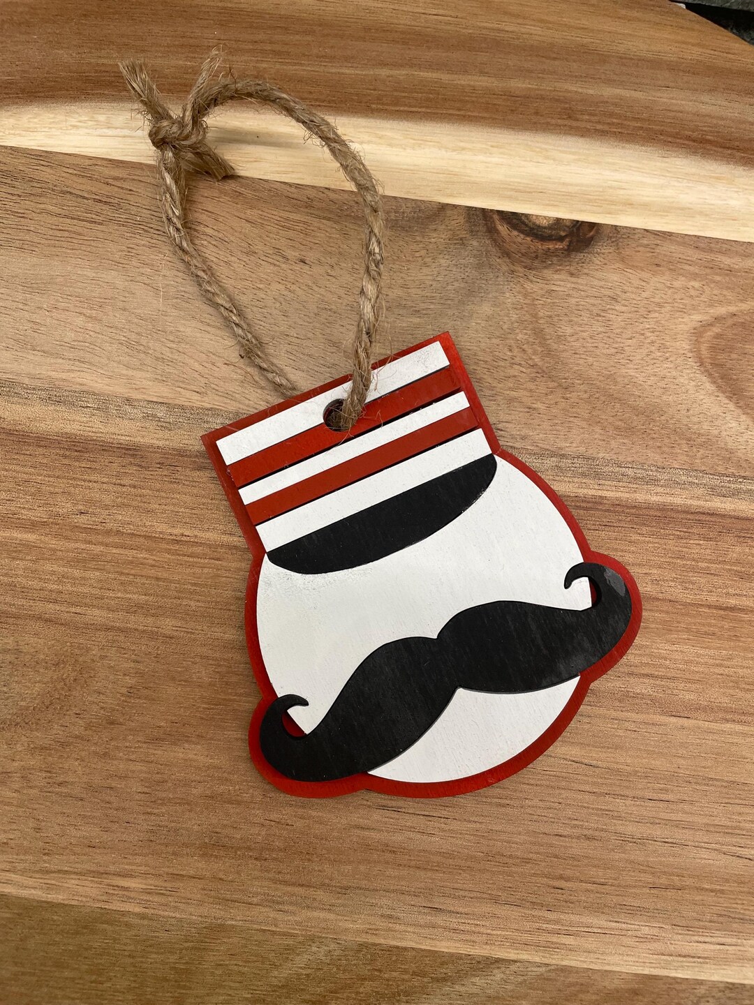 Cincinnati Reds Wood Ornment - Mr. Redlegs - Etsy