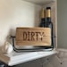 Rustic Open Closed Wooden Flip Sign - Handcrafted Business Signage - Etsy