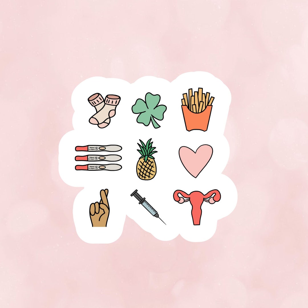 Waterproof Vinyl Stickers - IVF, TTC, Infertility & Surrogacy Gifts - Etsy