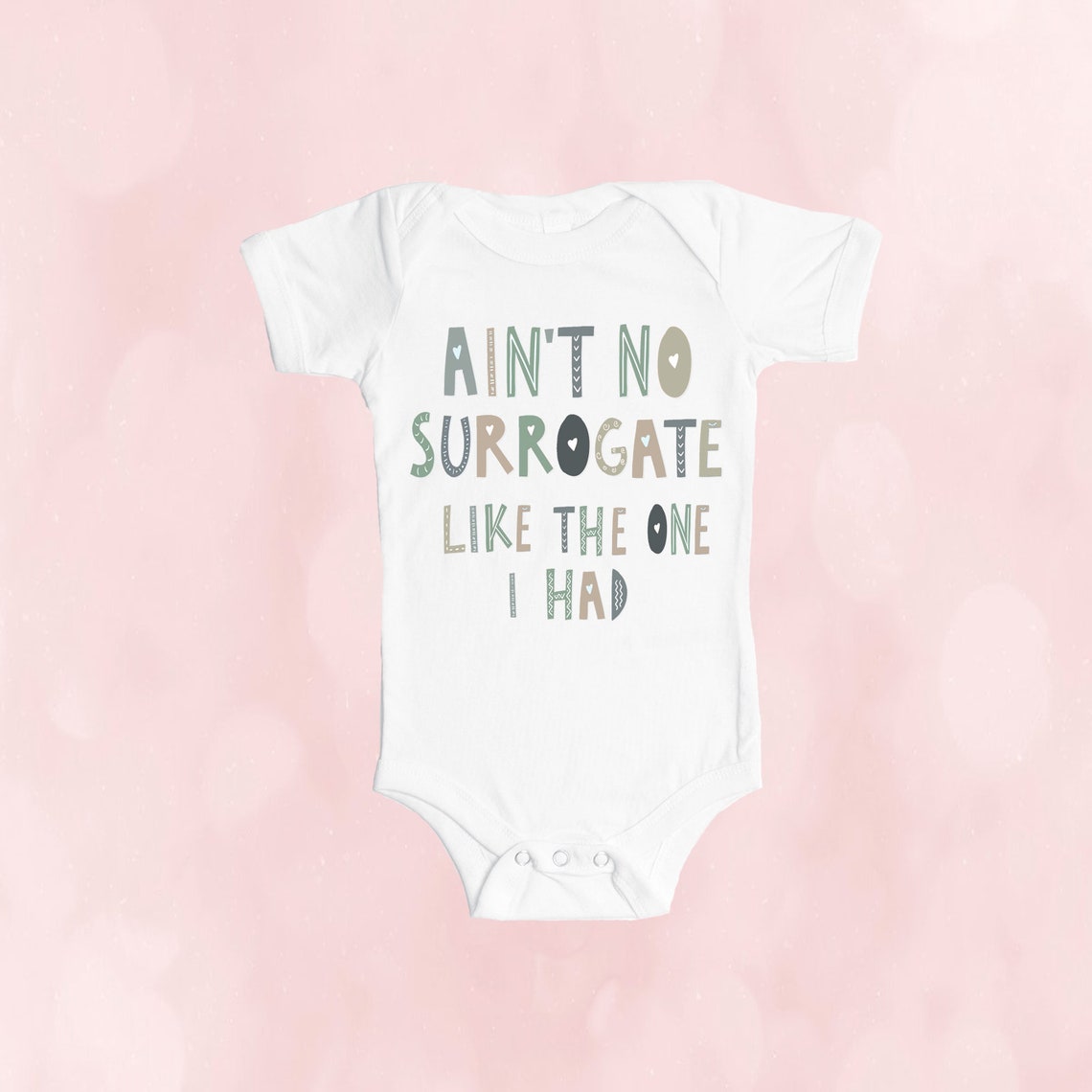 Ain't No Surrogate, Surrogate Sister Design®, Ivf Gift, Surrogate Gift ...