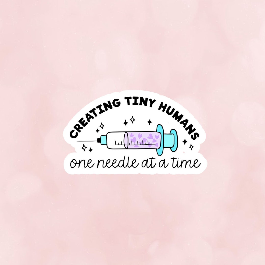 One Day at a Time, IVF Stickers,ivf, Ivf Gift, TTC, Infertility Sticker ...