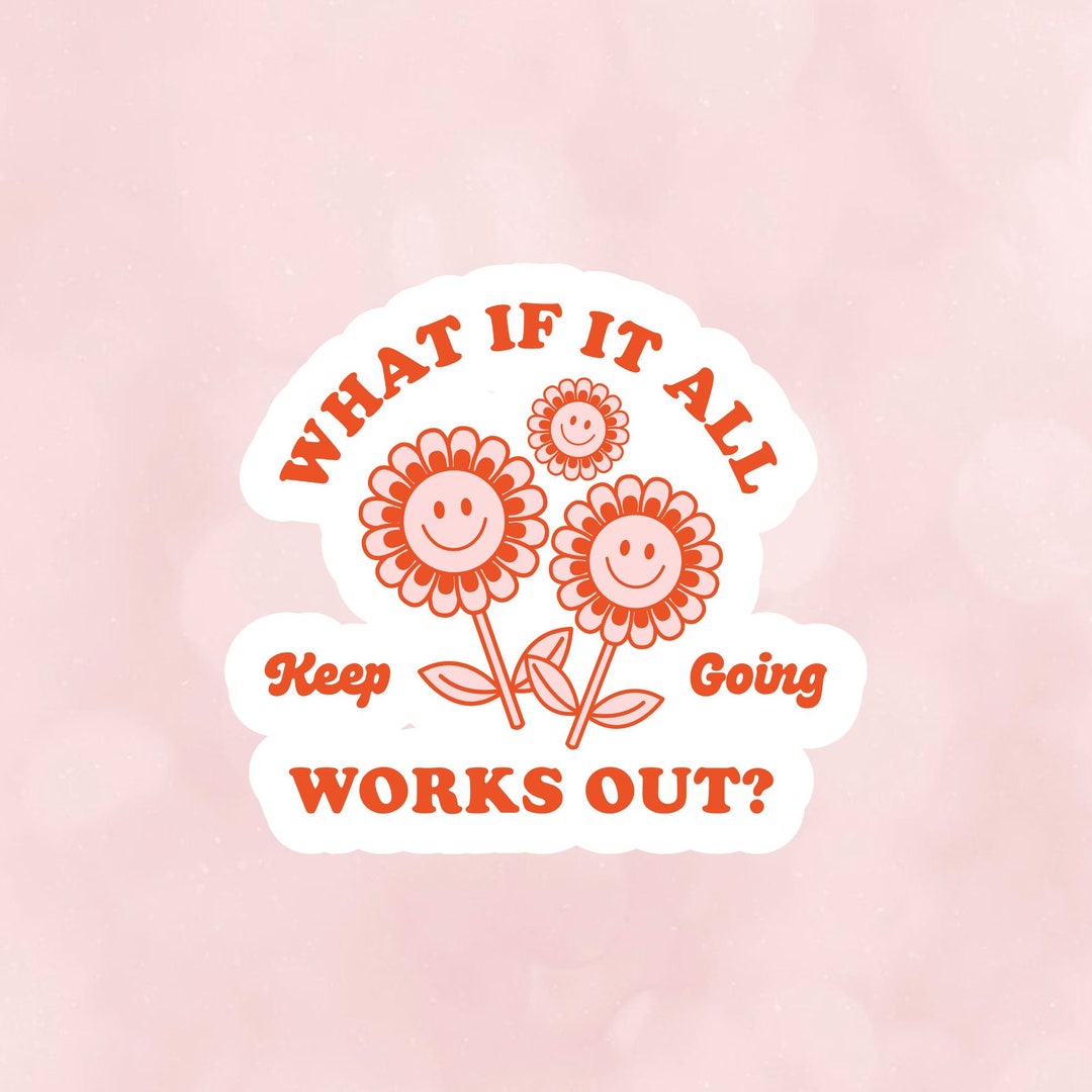 What If It All Works, IVF Sticker, IVF Stickers,ivf, Ivf Gift, TTC ...