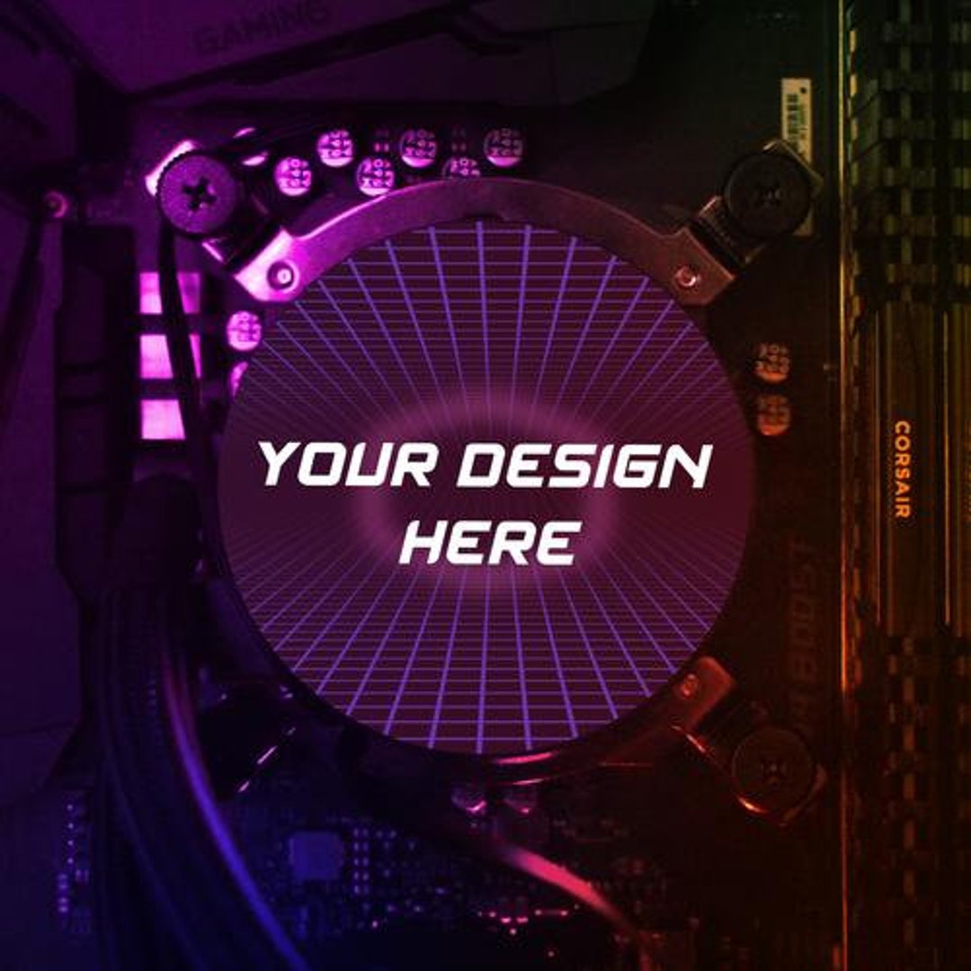Design Your Own Custom AIO Cover for Cooler Master Masterliquid ML120L ...