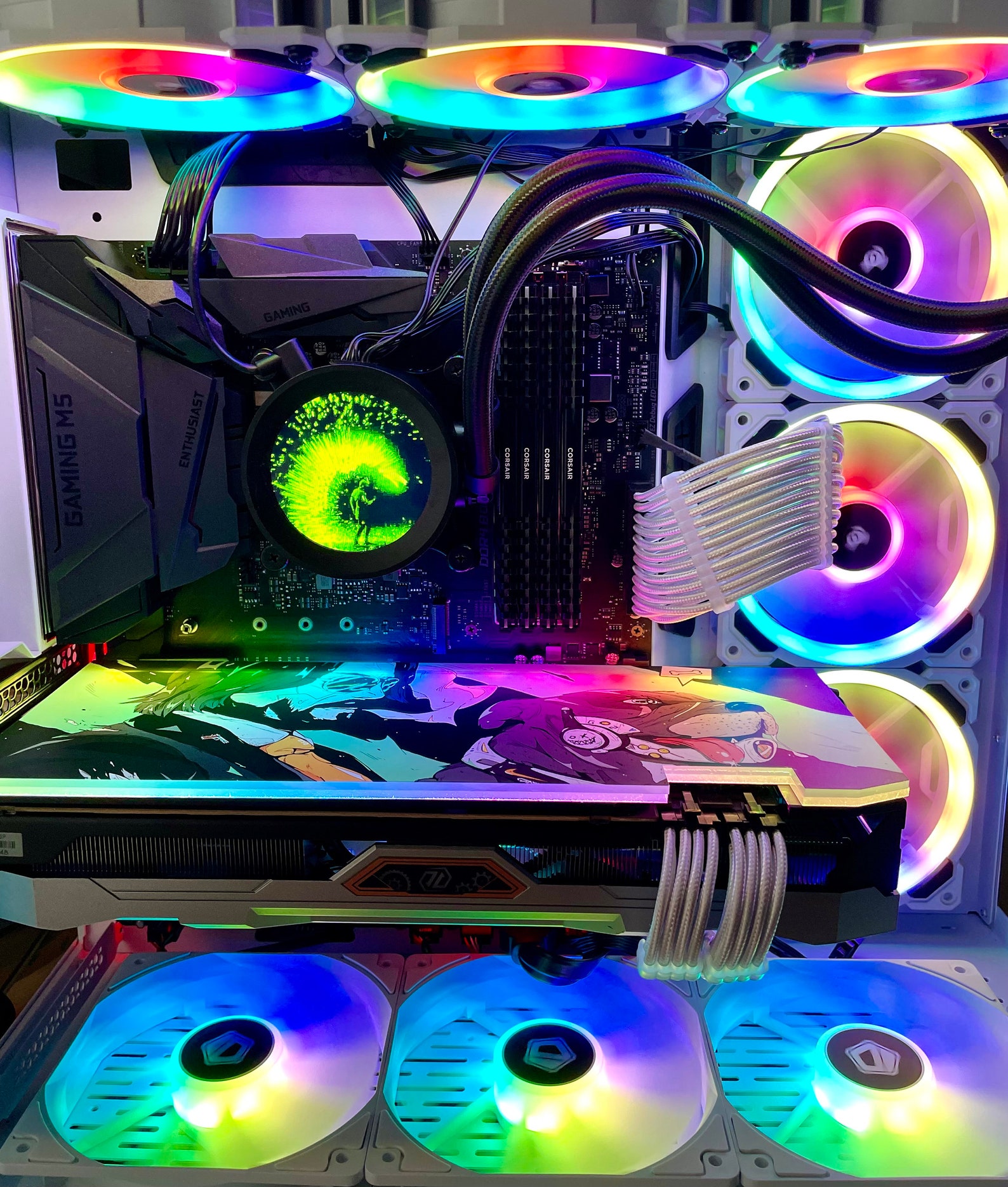 Customize Your Own GPU Backplate RGB A-RGB Addressable Rgb | Etsy