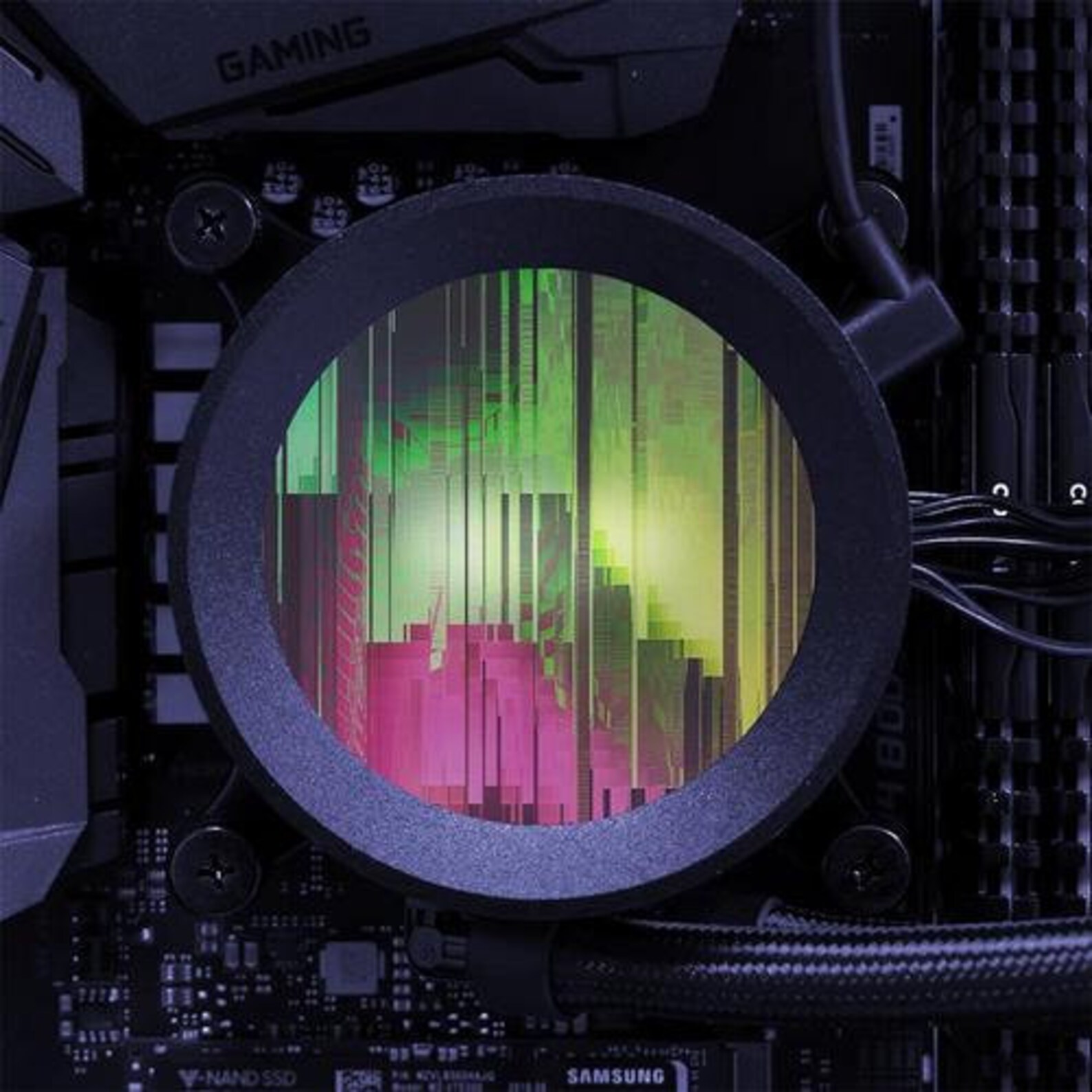 Design Your Own Custom AIO Cover for NZXT Kraken M22 X53 X63 X73 RGB ...