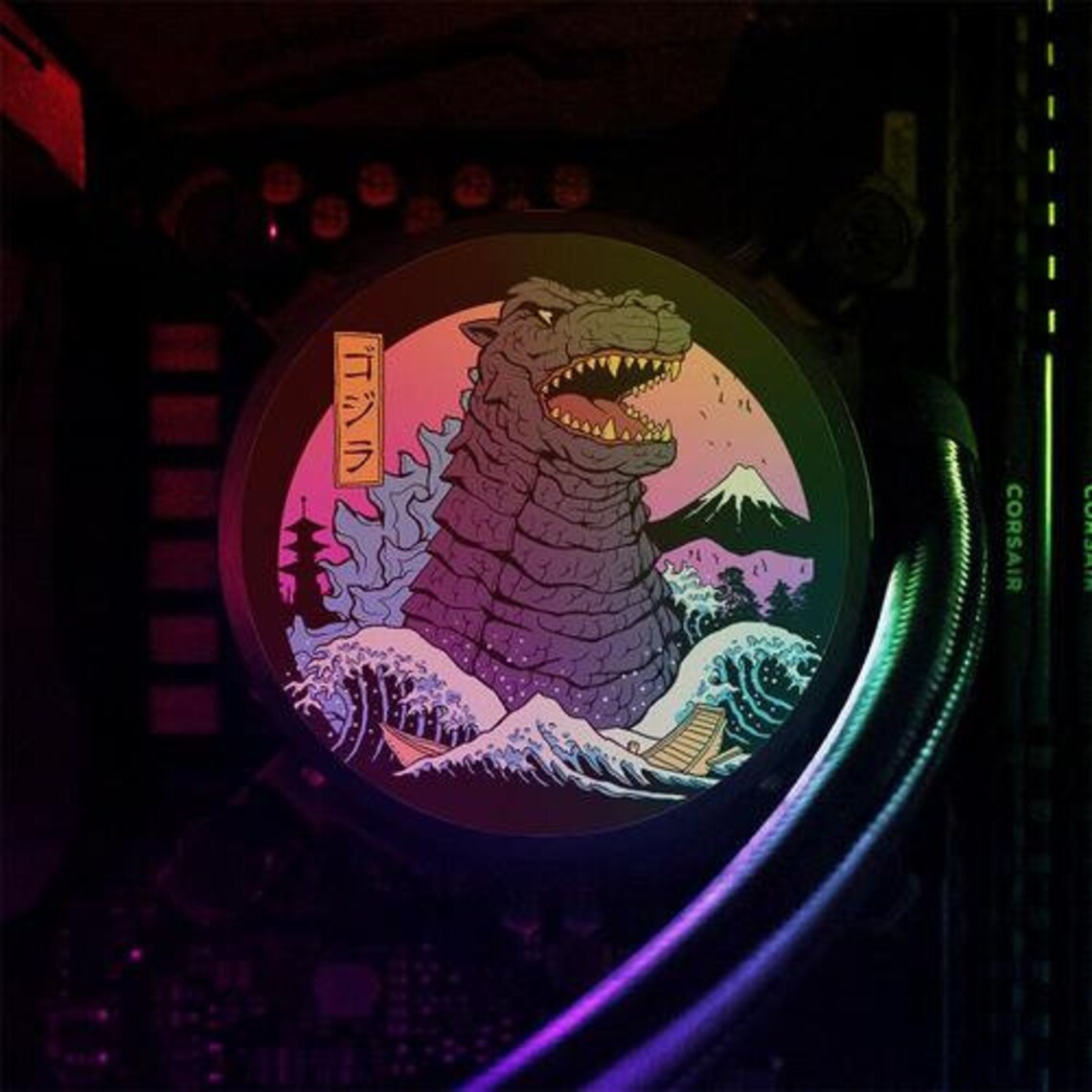 Design Your Own Custom AIO Cover for Cooler Master | Etsy