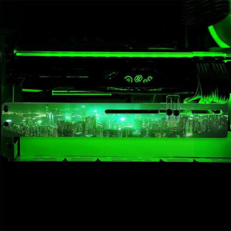 Design Your Own Custom RGB GPU Support Bracket Addressable | Etsy