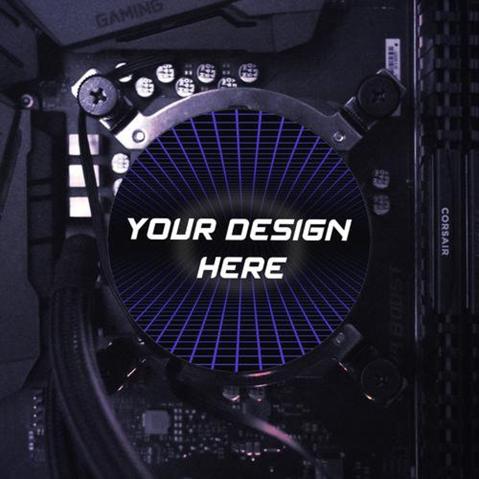 Design Your Own Custom AIO Cover for Cooler Master - Etsy
