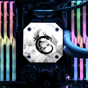 Design Your Own Custom AIO Cover for Corsair Icue ELITE CAPELLIX (h100i ...