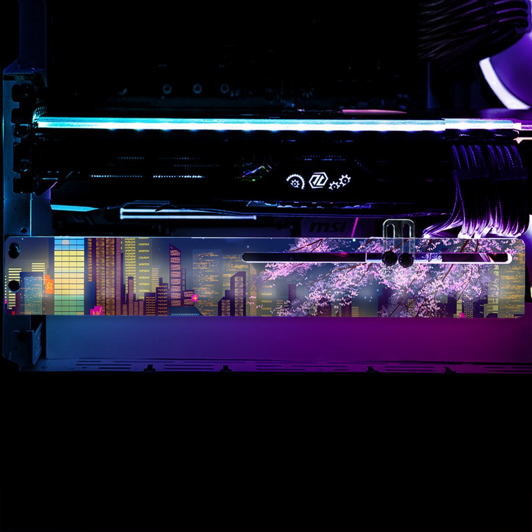 Design Your Own Custom RGB GPU Support Bracket addressable RGB ...