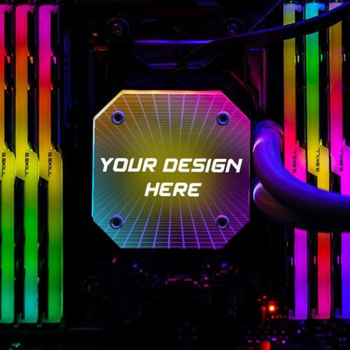 Custom AIO Covers for Corsair Icue ELITE CAPELLIX h100i | Etsy