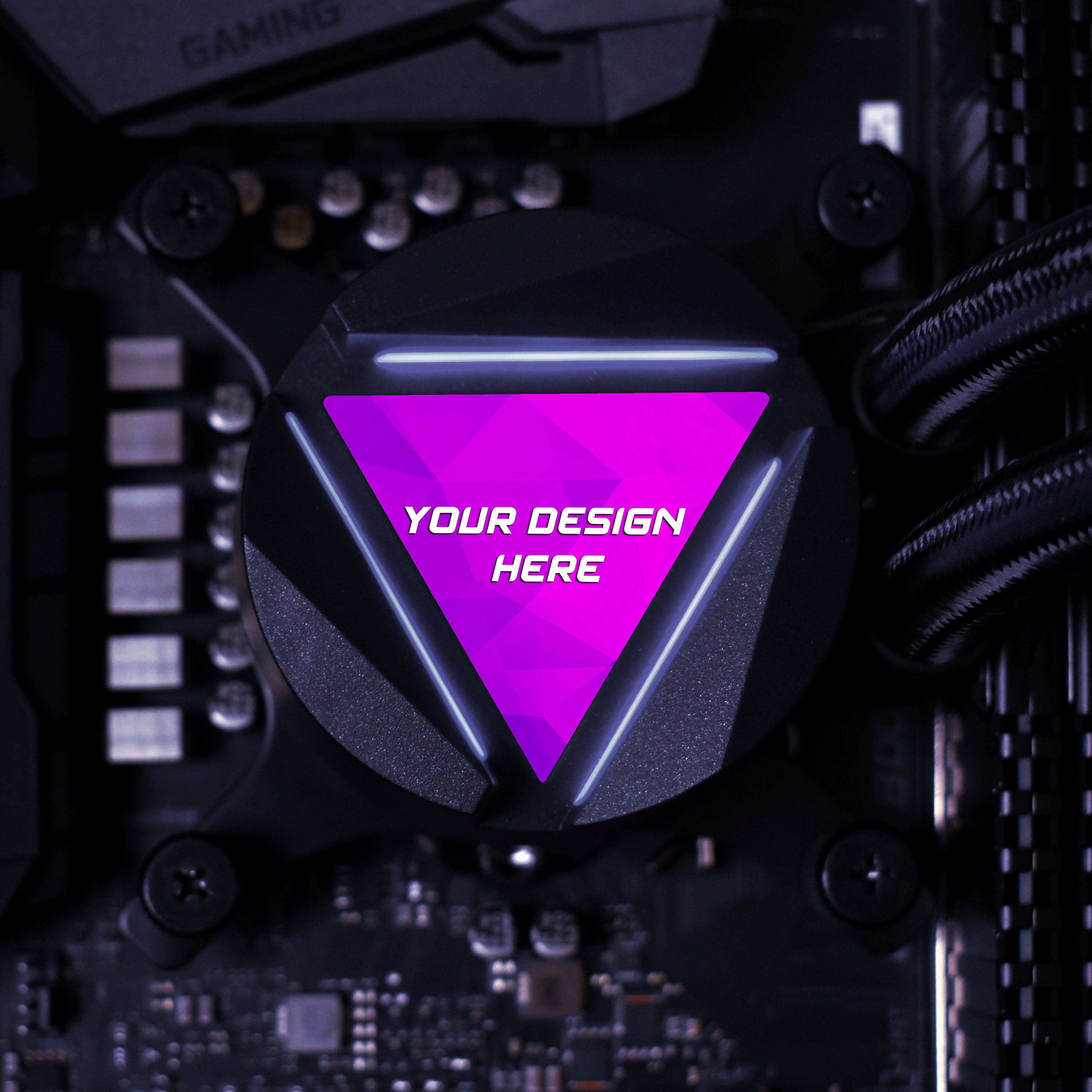 Design Your Own Custom AIO Cover for MSI MAG Coreliquid 240R - Etsy