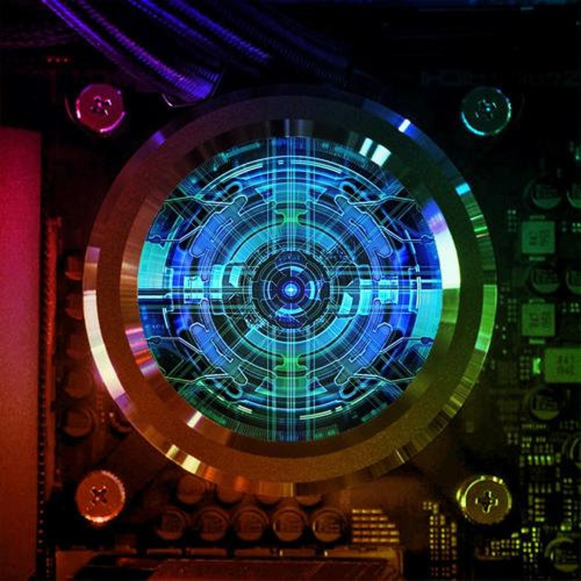 Design Your Own Custom Full AIO Cover for Lian Li GALAHAD | Etsy