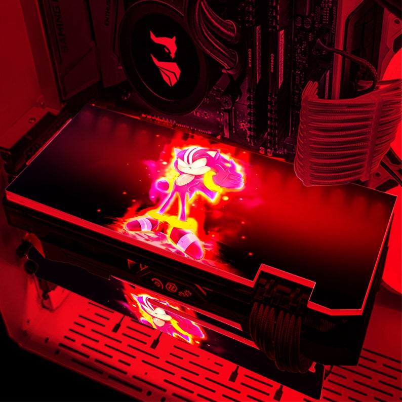 Customize Your Own GPU Backplate RGB a-RGB NVIDiA & AmD | Etsy