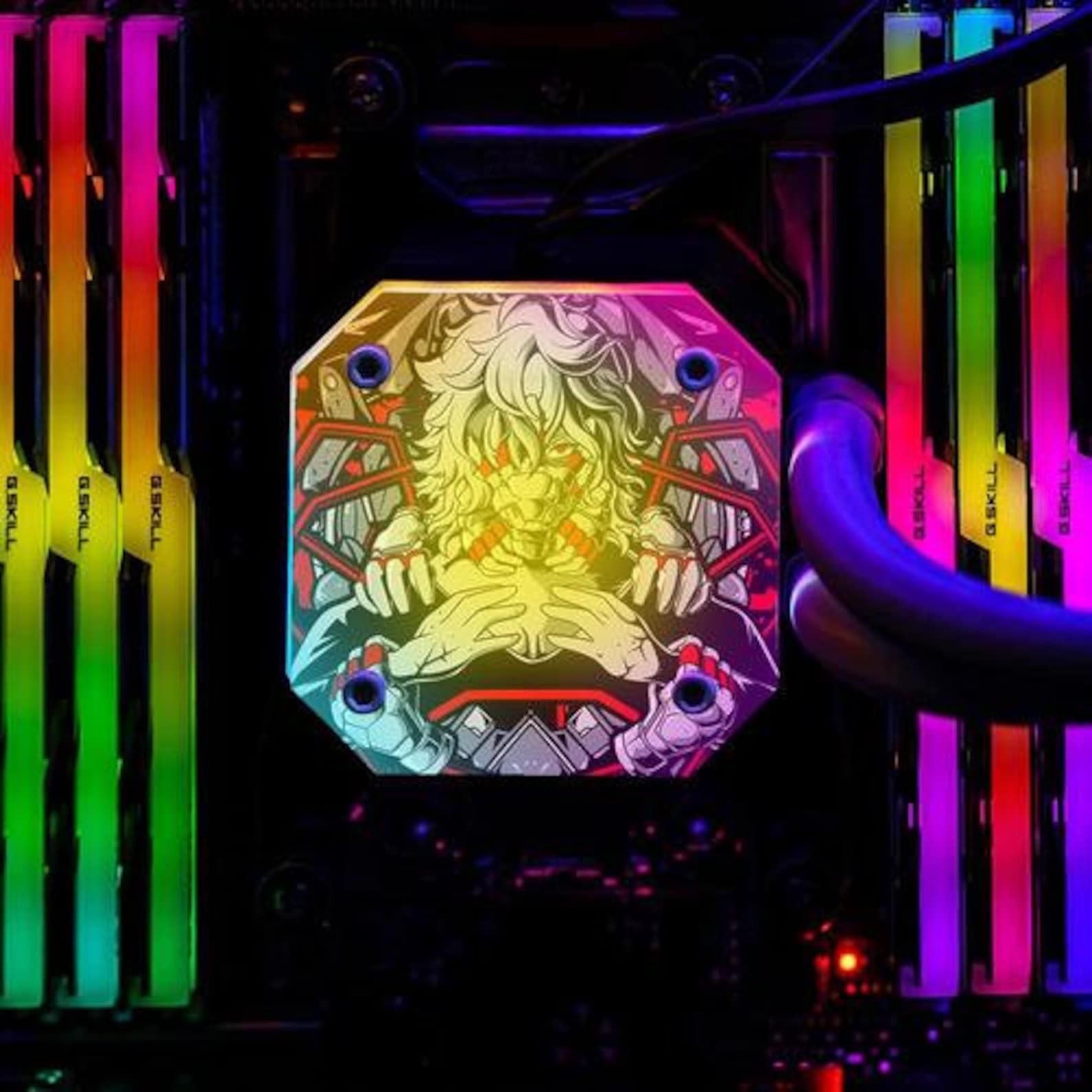 Custom AIO Cover for Corsair Icue ELITE CAPELLIX Cooler | Etsy