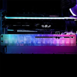 Design Your Own Custom RGB GPU Support Bracket (controller Kit Included ...