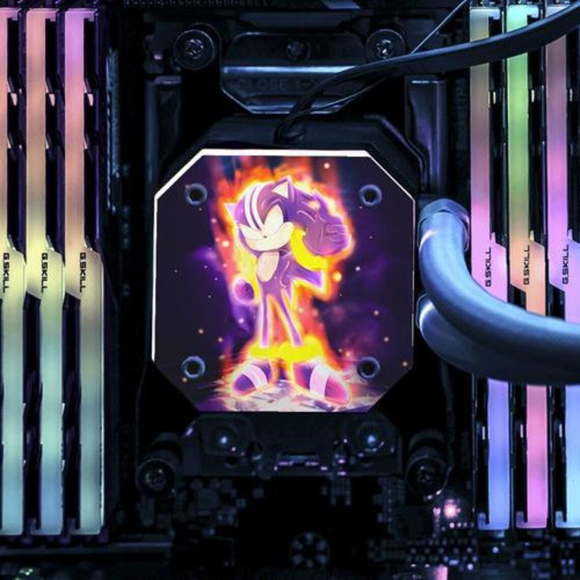 Custom AIO Covers for Corsair Icue ELITE CAPELLIX h100i - Etsy