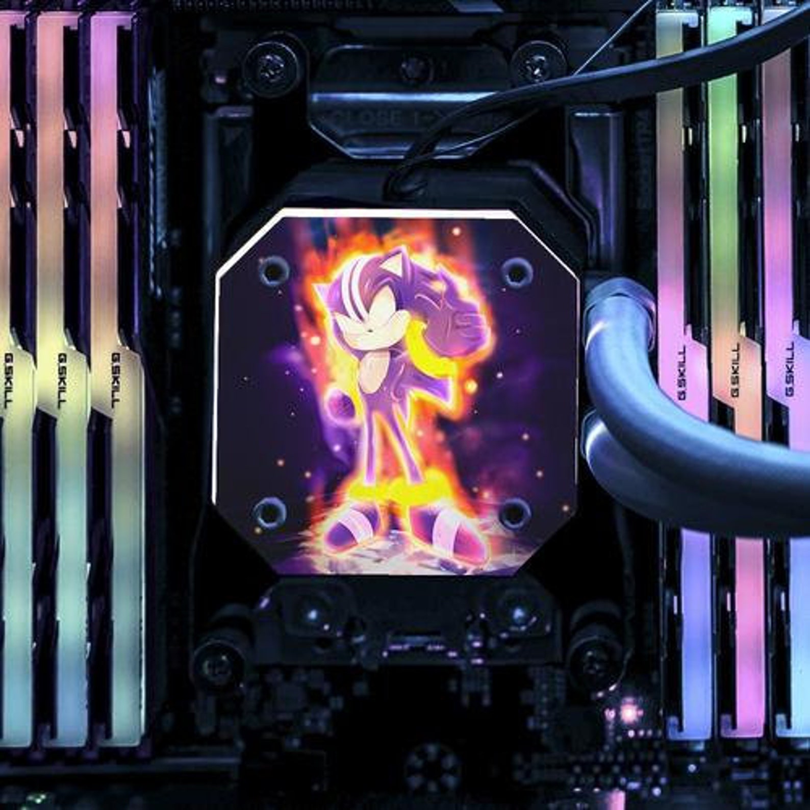 Custom AIO Covers for Corsair Icue ELITE CAPELLIX h100i - Etsy