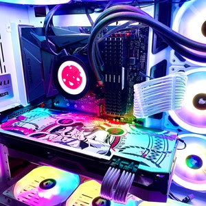 Customize Your Own GPU Backplate RGB + A-rgb Nvidia & Amd or Aio Cover ...