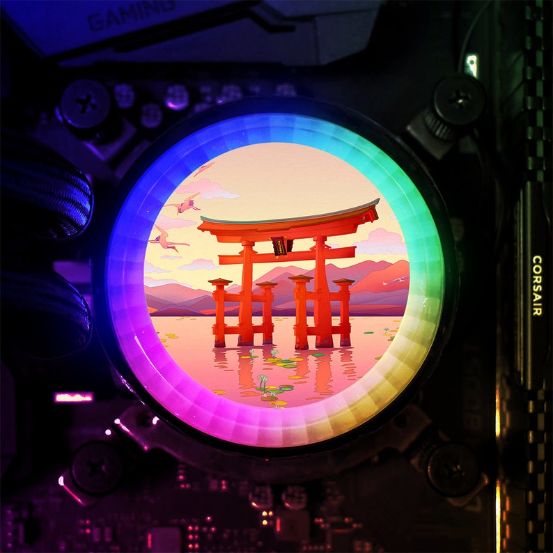 Design Your Own Custom AIO Cover for Cooler Master - Etsy