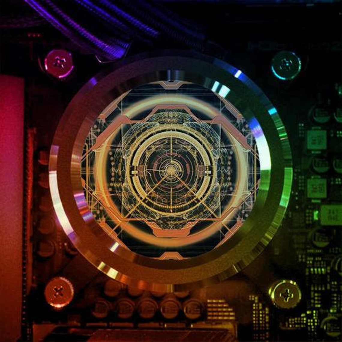 Design Your Own Custom Full AIO Cover for Lian Li GALAHAD | Etsy