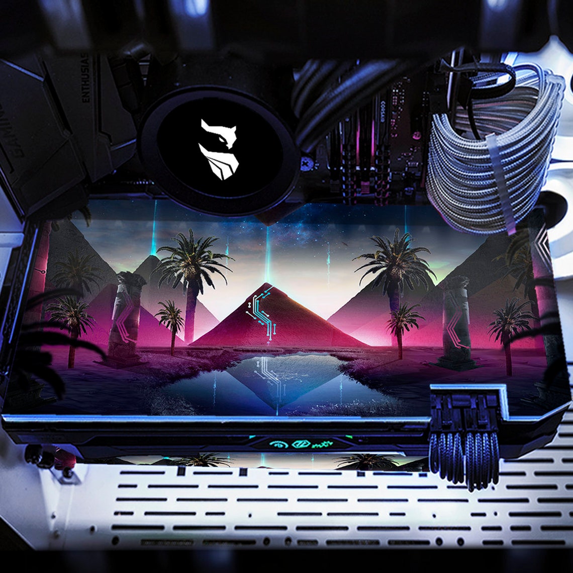 Customize Your Own GPU Backplate RGB A-rgb Nvidia & Amd | Etsy