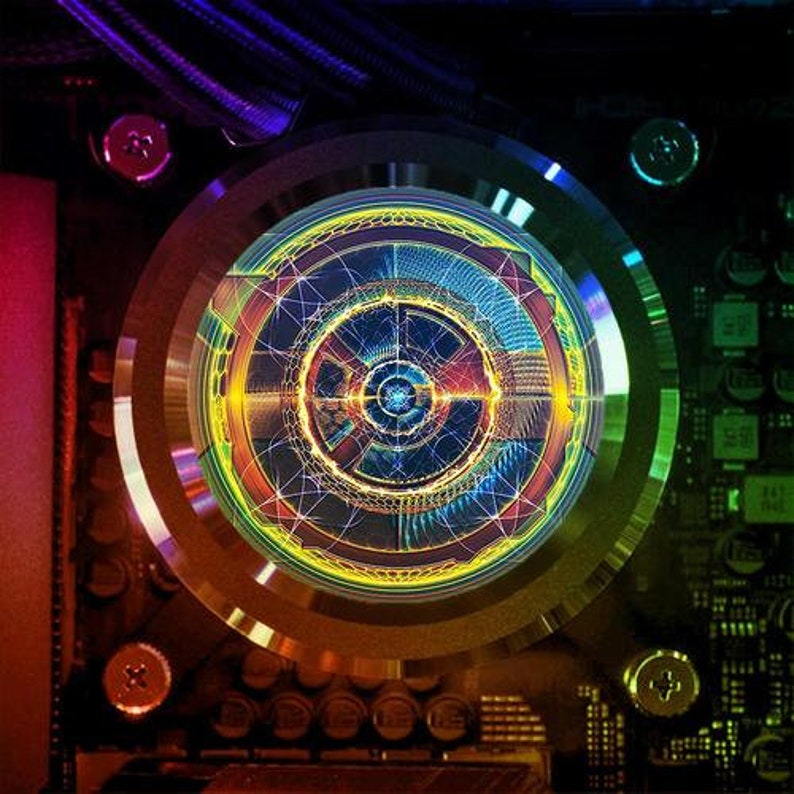 Design Your Own Custom Full AIO Cover for Lian Li GALAHAD | Etsy