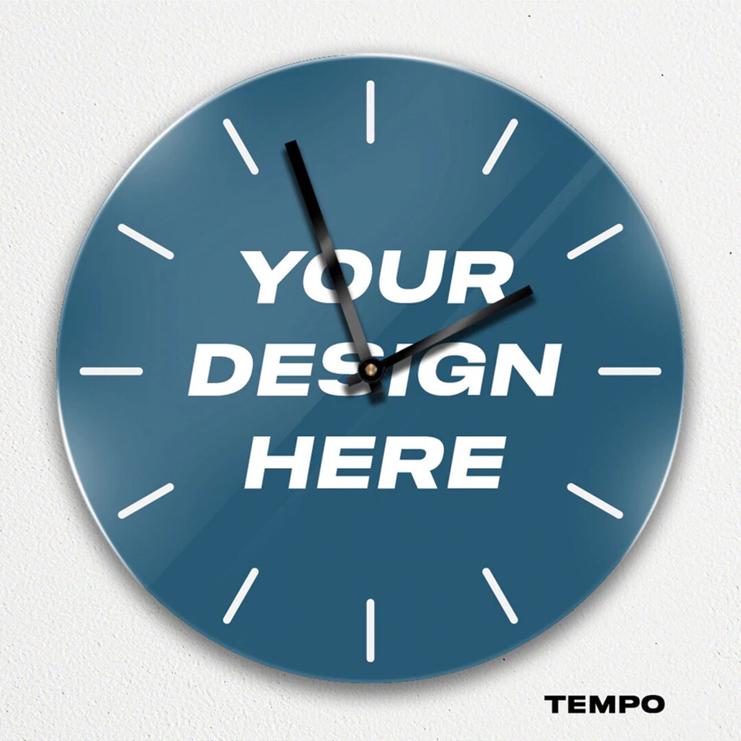 Create Your Own Round Wall Clock Art Custom Round Clock - Etsy