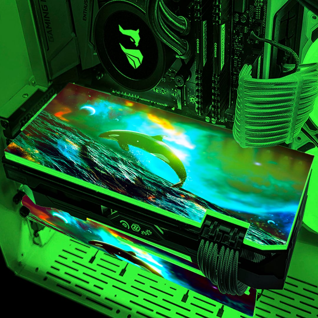 Customize Your Own GPU Backplate RGB + A-rgb Nvidia & Amd or Aio Cover ...
