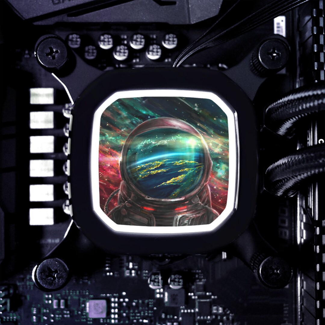 Custom AIO Covers for Corsair Hydro Platinum and Pro Series (h100i ...