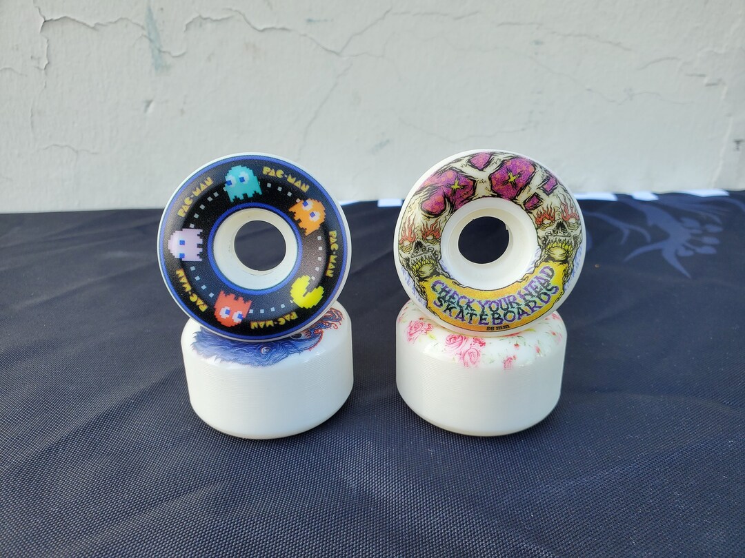 Custom Skateboard Wheels, UV Printed, 53mm, 99a/101a (set of 4) - Etsy
