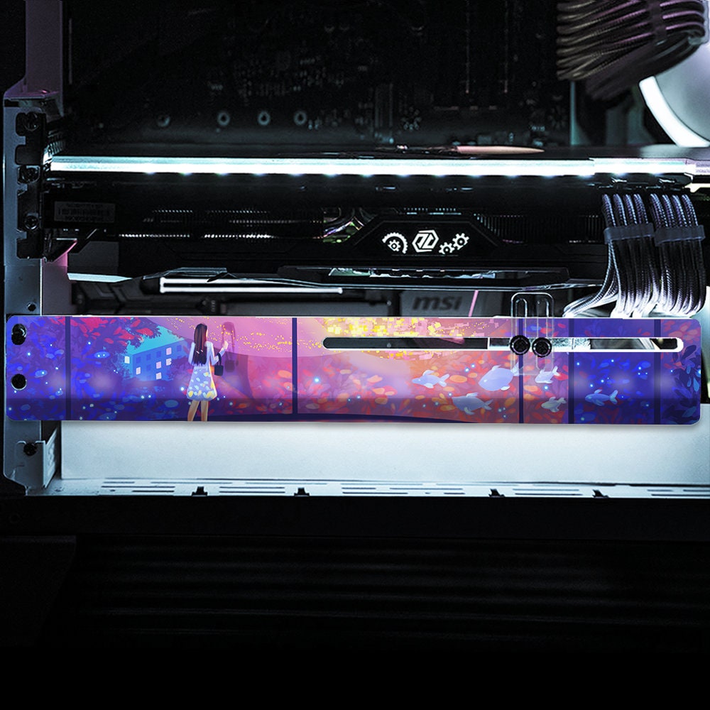 Design Your Own Custom RGB GPU Support Bracket addressable | Etsy