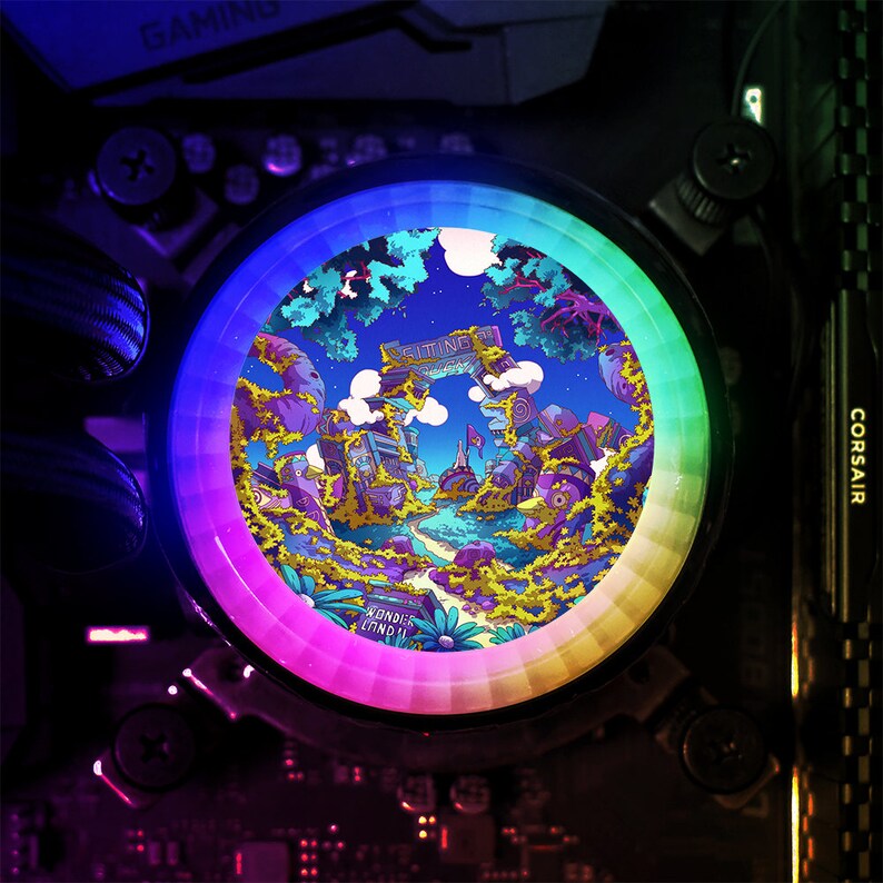 Design Your Own Custom AIO Cover for Cooler Master - Etsy