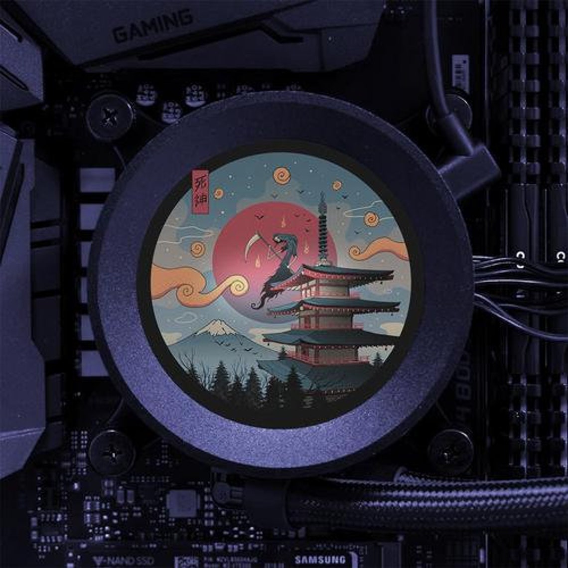 Design Your Own Custom AIO Cover for NZXT Kraken M22 X53 X63 | Etsy