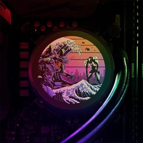 Design Your Own Custom AIO Cover for Cooler Master | Etsy