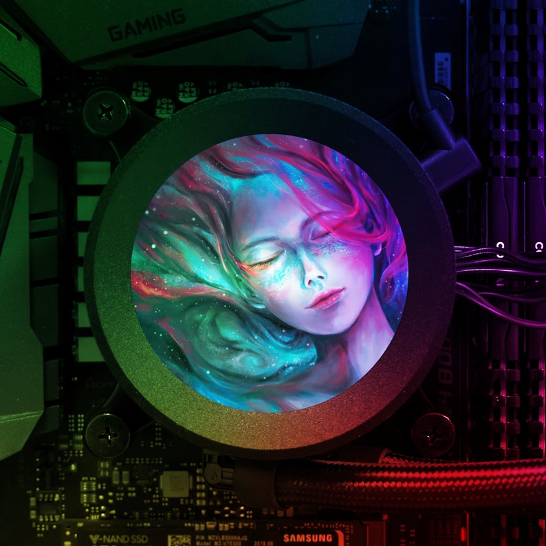 Design Your Own Custom AIO Cover for NZXT Kraken M22 X53 X63 | Etsy