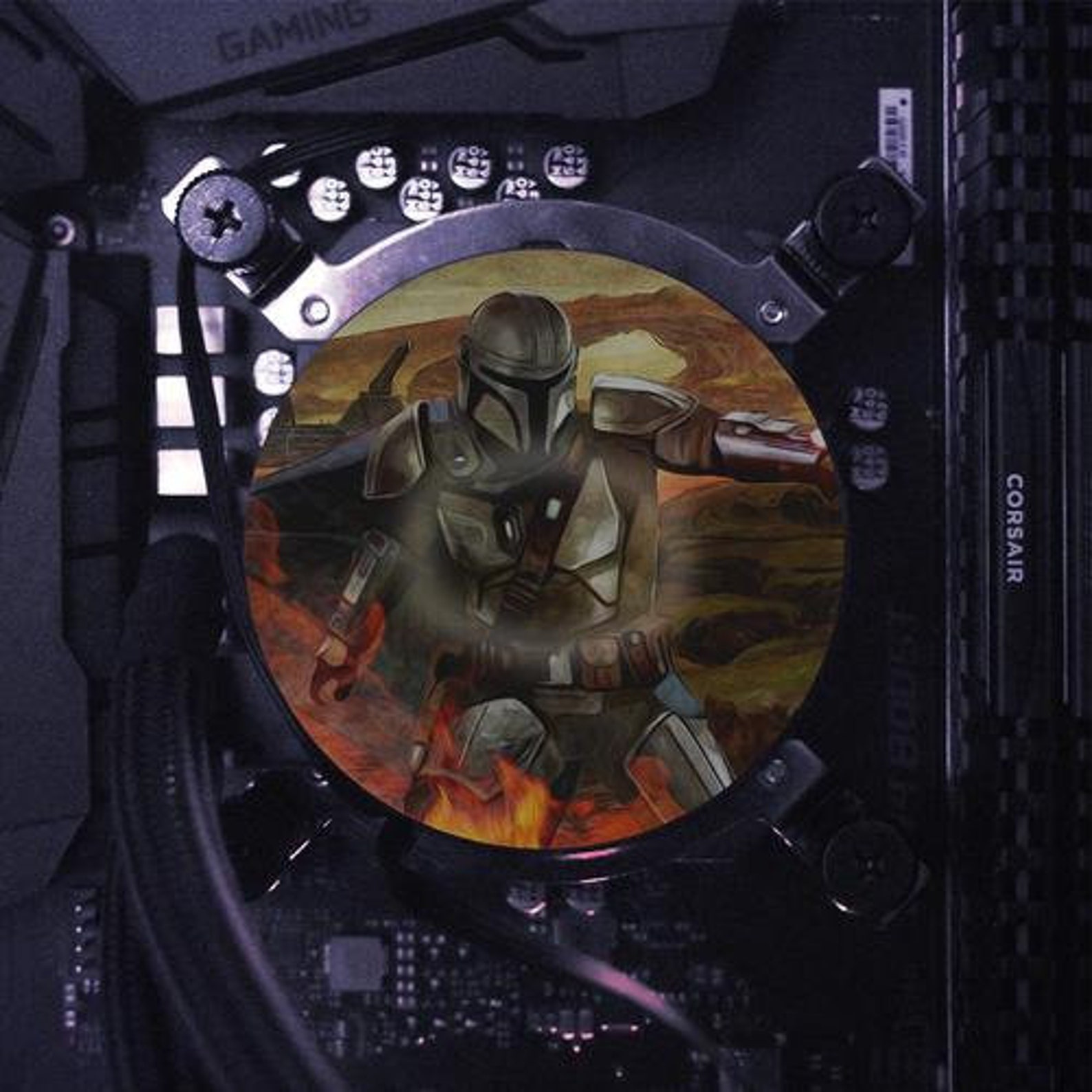 Design Your Own Custom AIO Cover for Cooler Master - Etsy