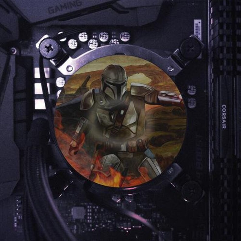 Design Your Own Custom AIO Cover for Cooler Master - Etsy