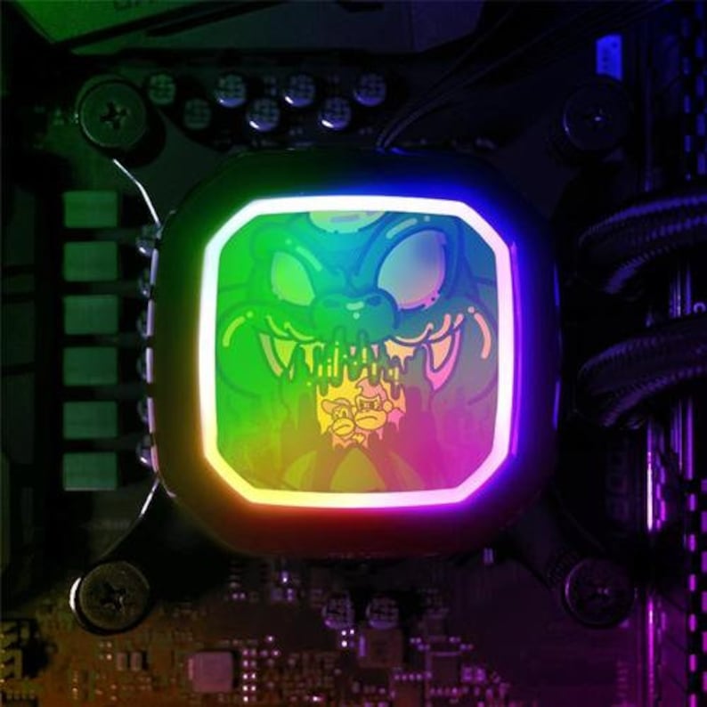 Custom AIO Covers for Corsair Icue ELITE CAPELLIX h100i - Etsy