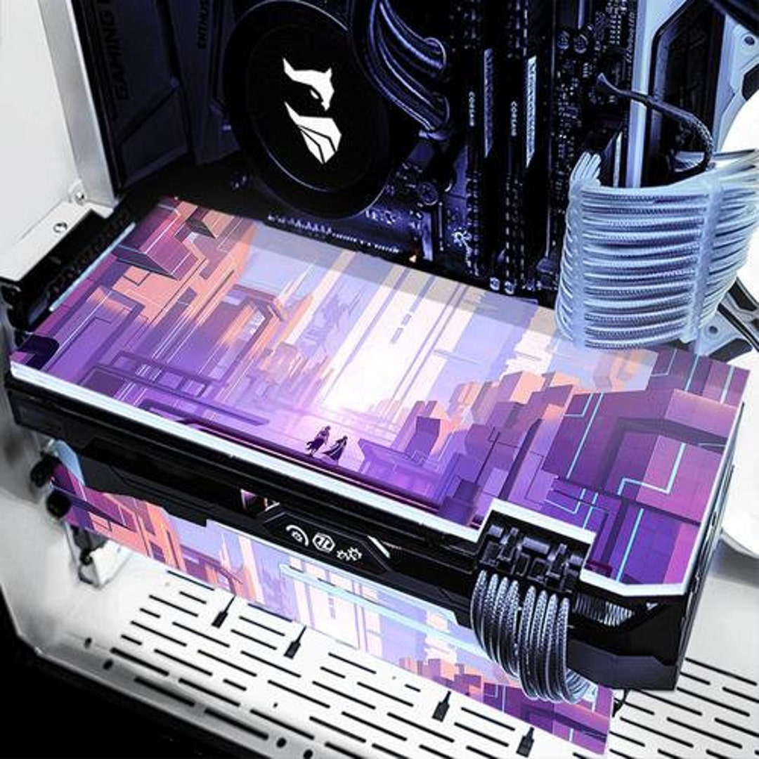 Futuristic World GPU Backplate RGB A-rgb Nvidia & Amd addressable Rgb ...